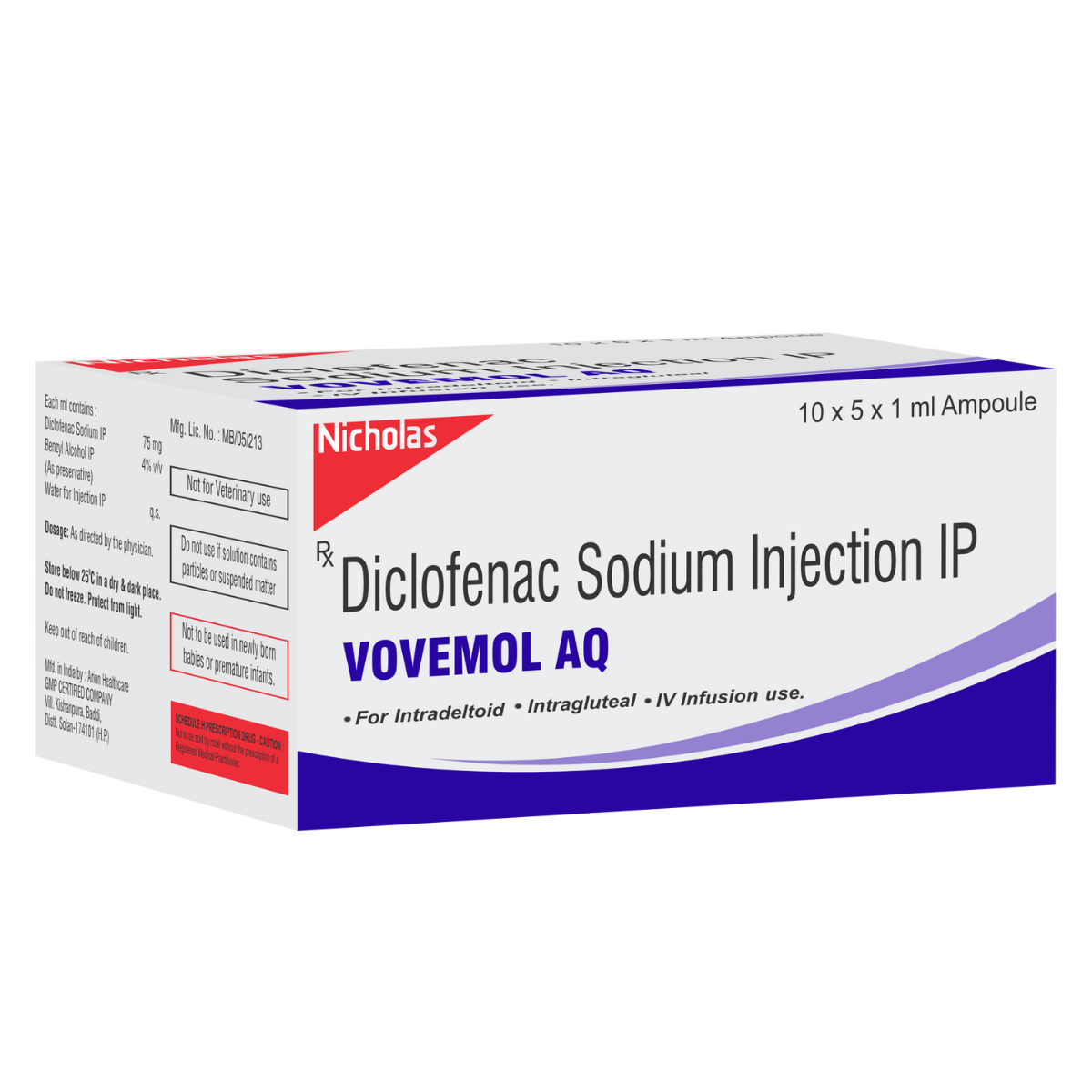 Vovemol-AQ Injection: How To Use, FAQ, Side Effect |Ortho Pain ...